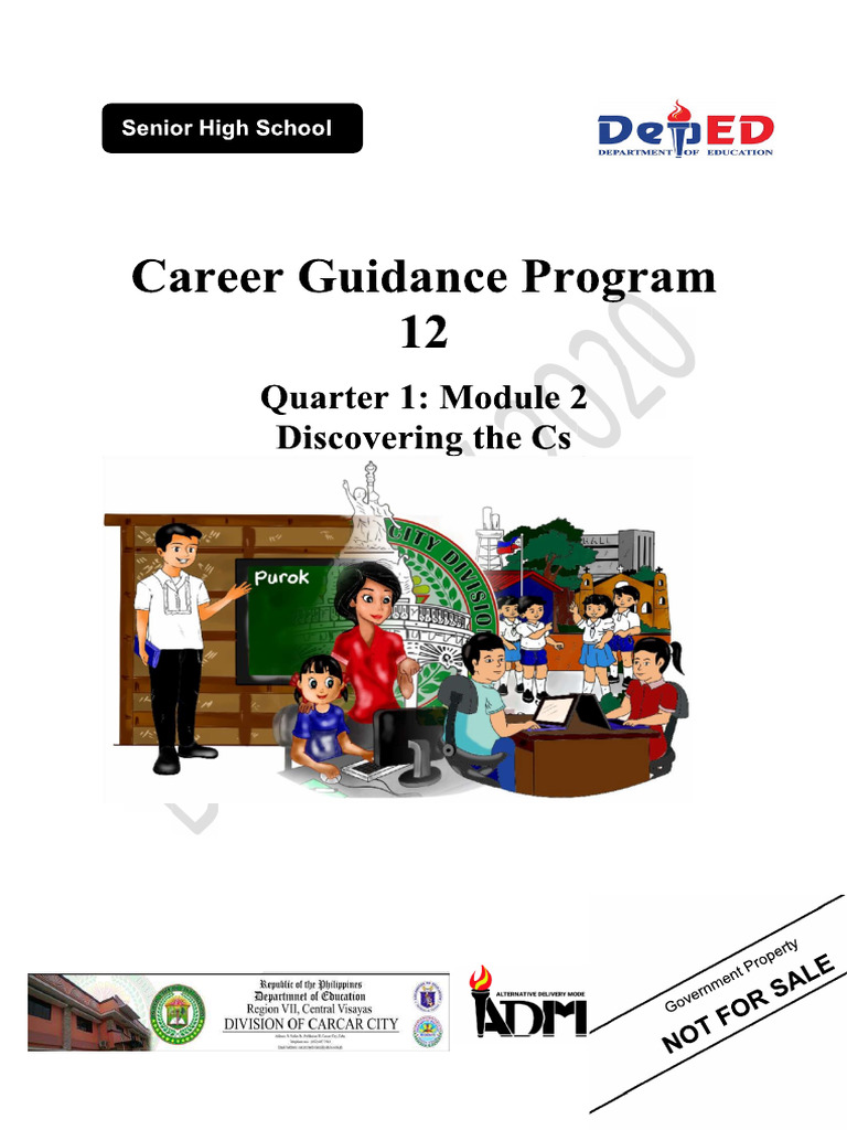 Career Guidance Program-Q1-M2 | PDF