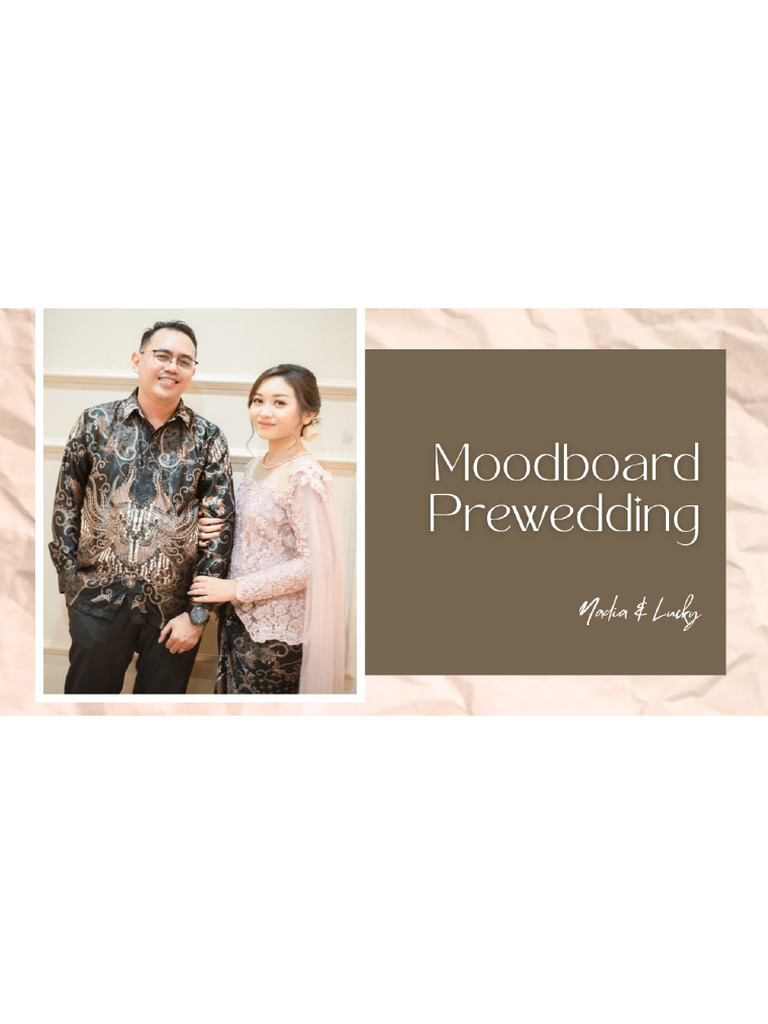 Moodboard Prewedd | PDF