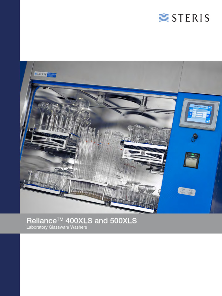 STERIS Reliance 400XLS and 500XLS Laboratory Glassware Washers Brochure ...