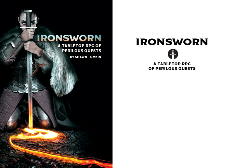 Ironsworn Rulebook Spreads 1 | PDF