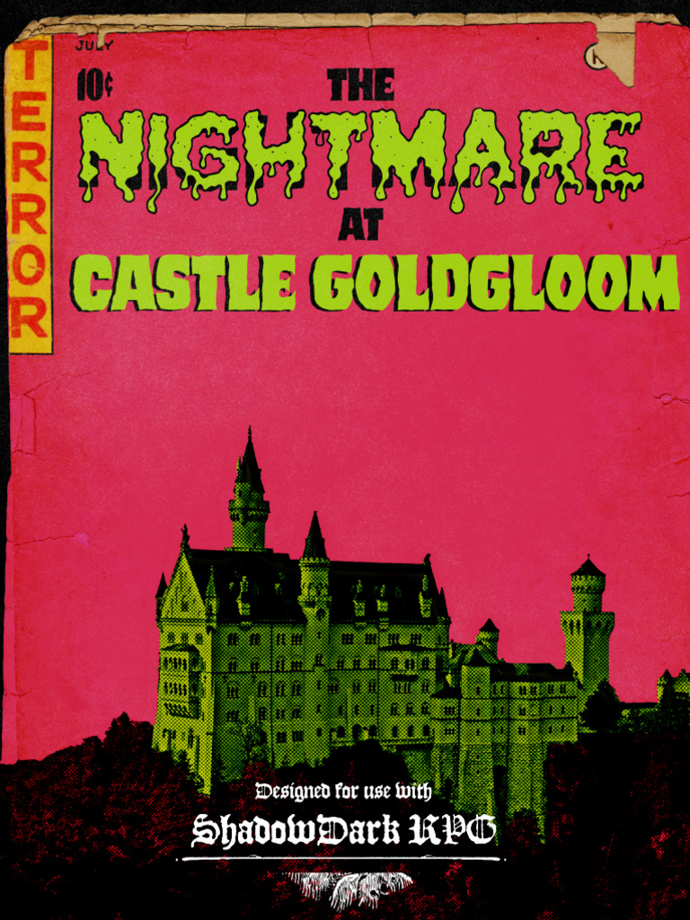 ShadowDark RPG - Nightmare at Castle Goldgloom (Lvl. 0) | PDF