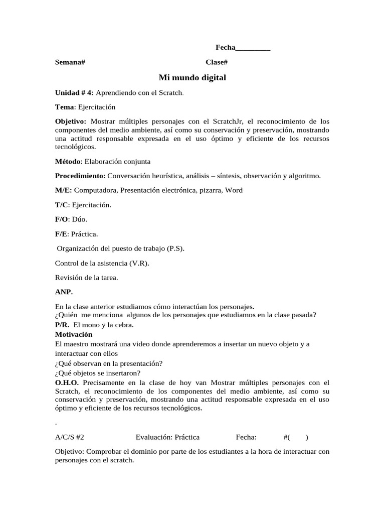 Clase 4 | PDF | Scratch (lenguaje de programación)