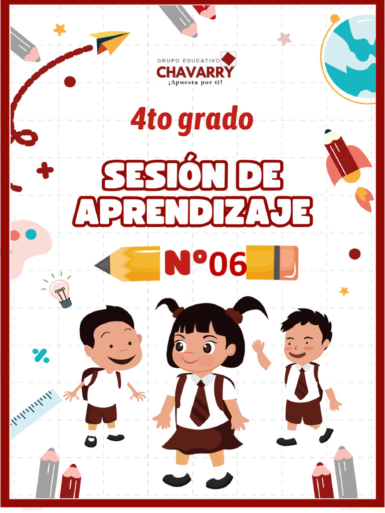 Sesión N°6 - Uni 0 - Sem 2 - 4to Grado | PDF | Geometría