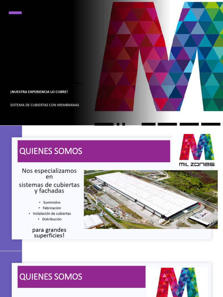 Presentacion Mil Zonas Standing Seam 2025 | PDF | Mercado (economía) | Business