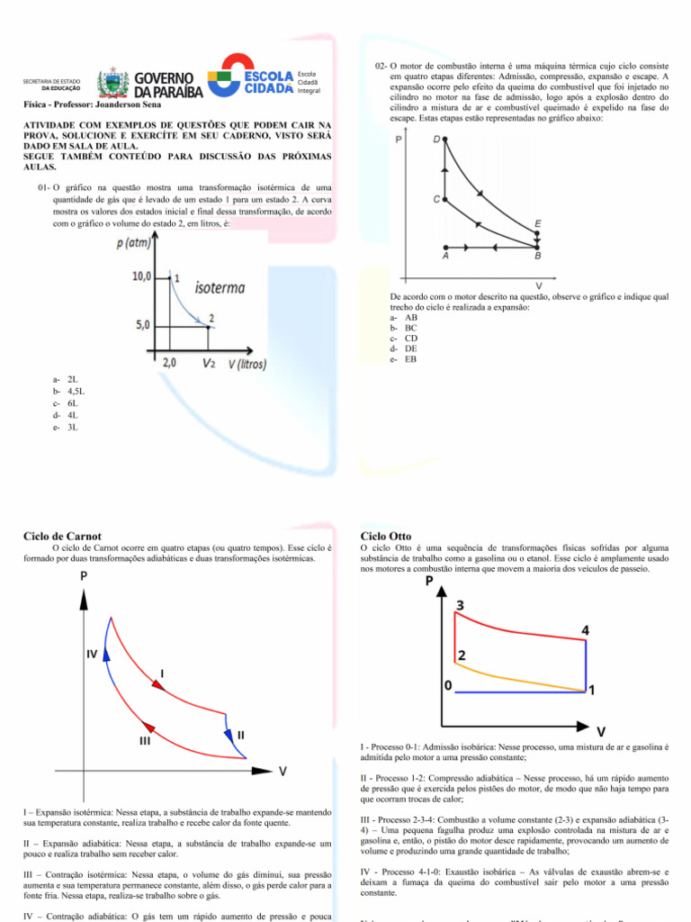 Questionário 2°série - 2 | PDF