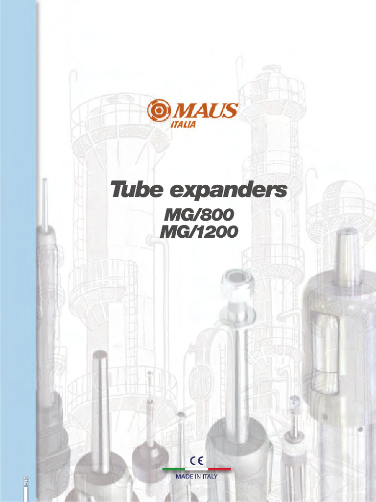 Catálogo Expansores Serie MG | PDF