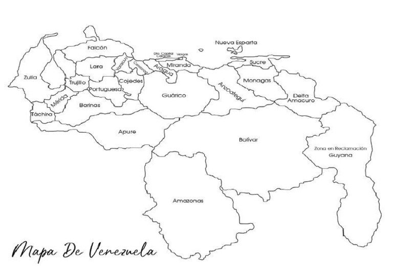Mapa de Venezuela | PDF