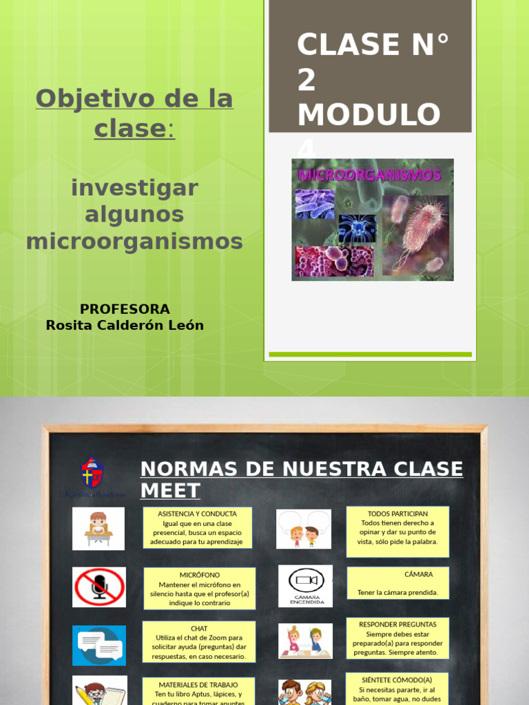 5 Modulo 4 Aptus Clase 2b Microorganismos | PDF | Microbiología