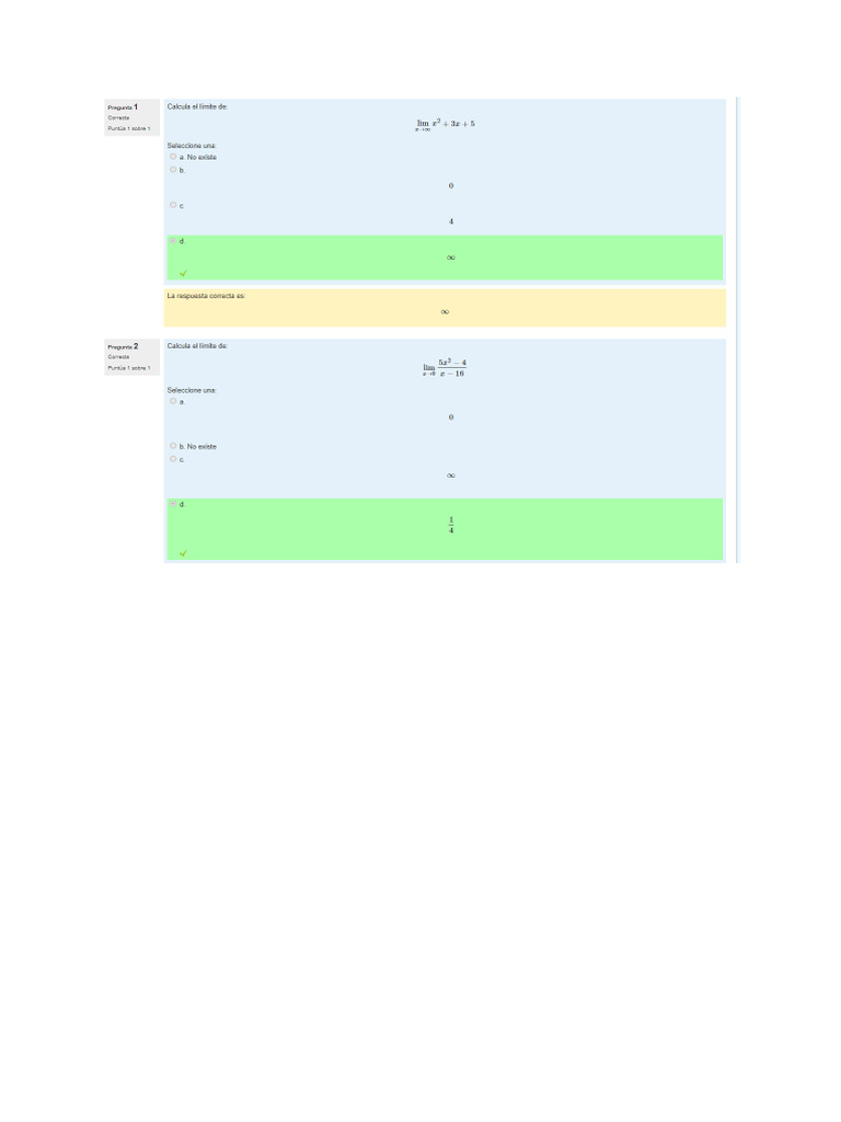 1er Examen Calculo Diferencial v2 | PDF