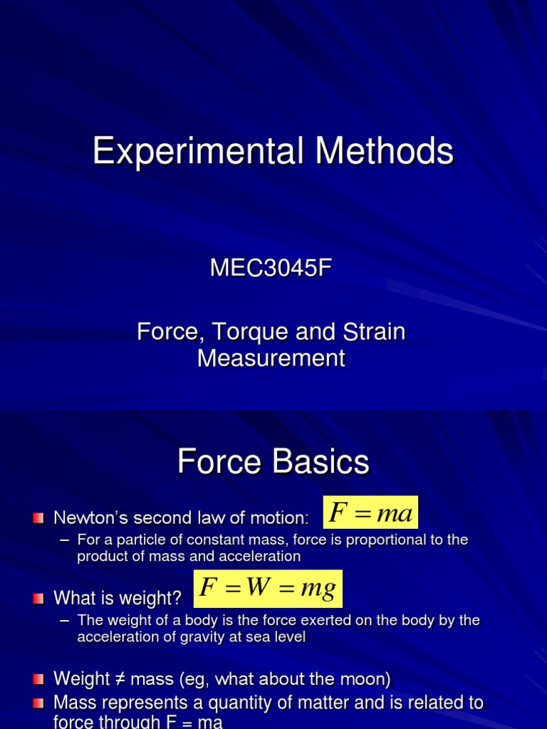 Force, Torque and Strain | PDF | Deformation (Mechanics) | Buoyancy