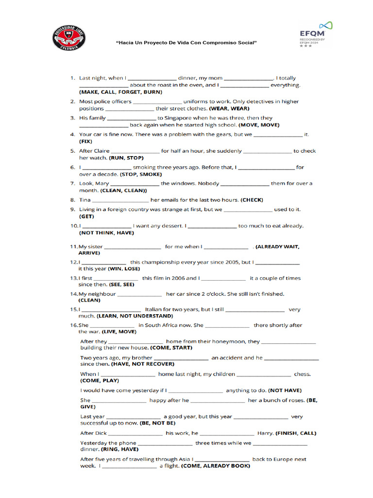 Active Voice Exercises | PDF