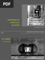 Tipos y Funciones de Vanos en Arquitectura | PDF | Ventana | Diseño ...