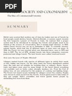 Class-9 History PPT Chapter-4 Forest Society and Colonialism | PDF ...