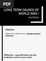 Militarism Definition and Examples | PDF