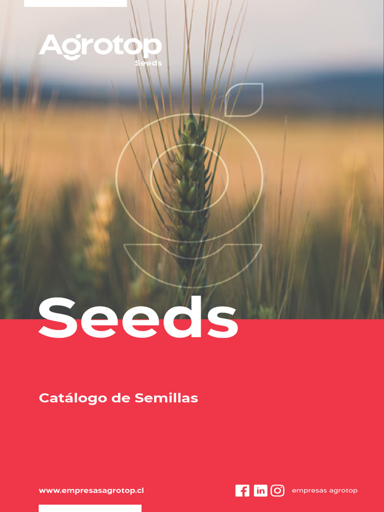 Brochure Seeds Digital Catalogo de Semillas | PDF | Agricultura | Siembra