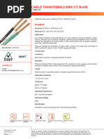 Ficha Técnica Cable Centelsa | PDF | Conductor electrico | Cobre