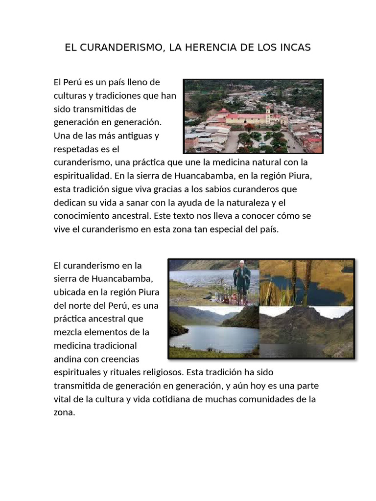 Curanderismo en Huancabamba, Perú | PDF | Rituales