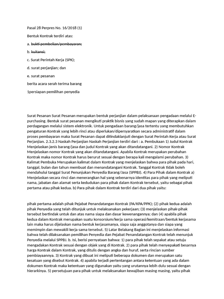 Metode Pengadaan Langsung | PDF