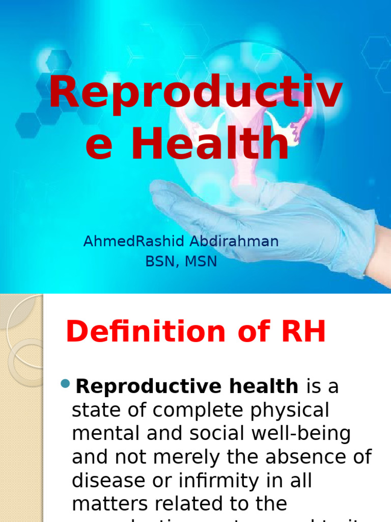 05 Reproductive Health | PDF | Pregnancy | Childbirth