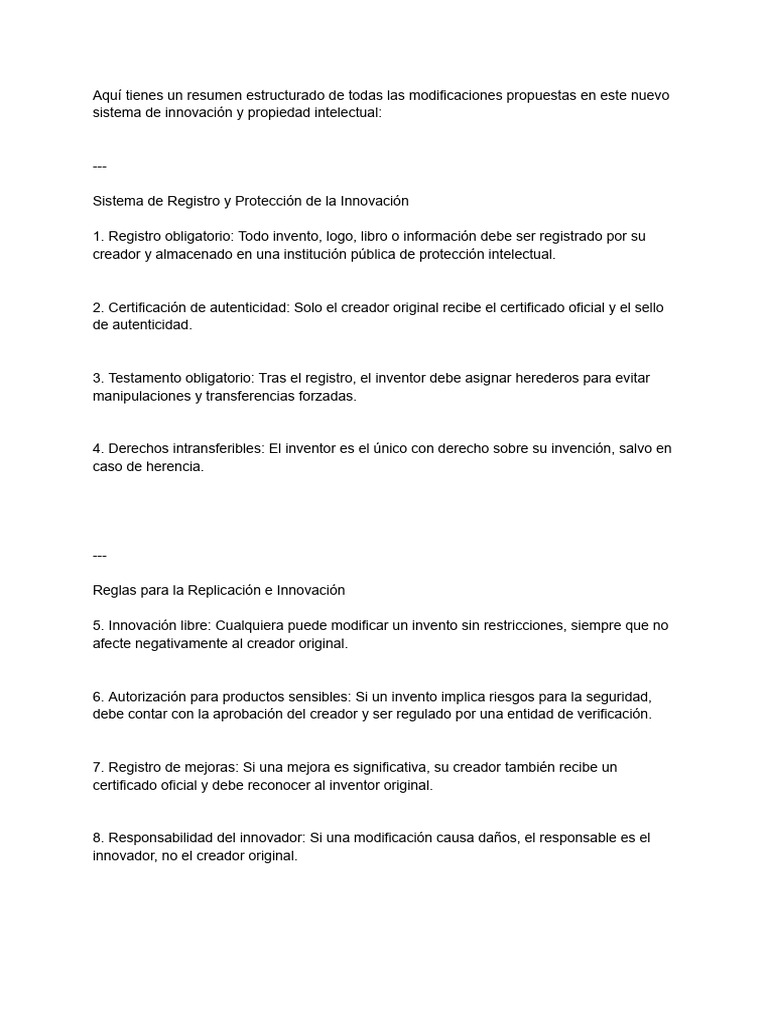 Propiedad Intelectual | PDF | Propiedad intelectual | Innovación