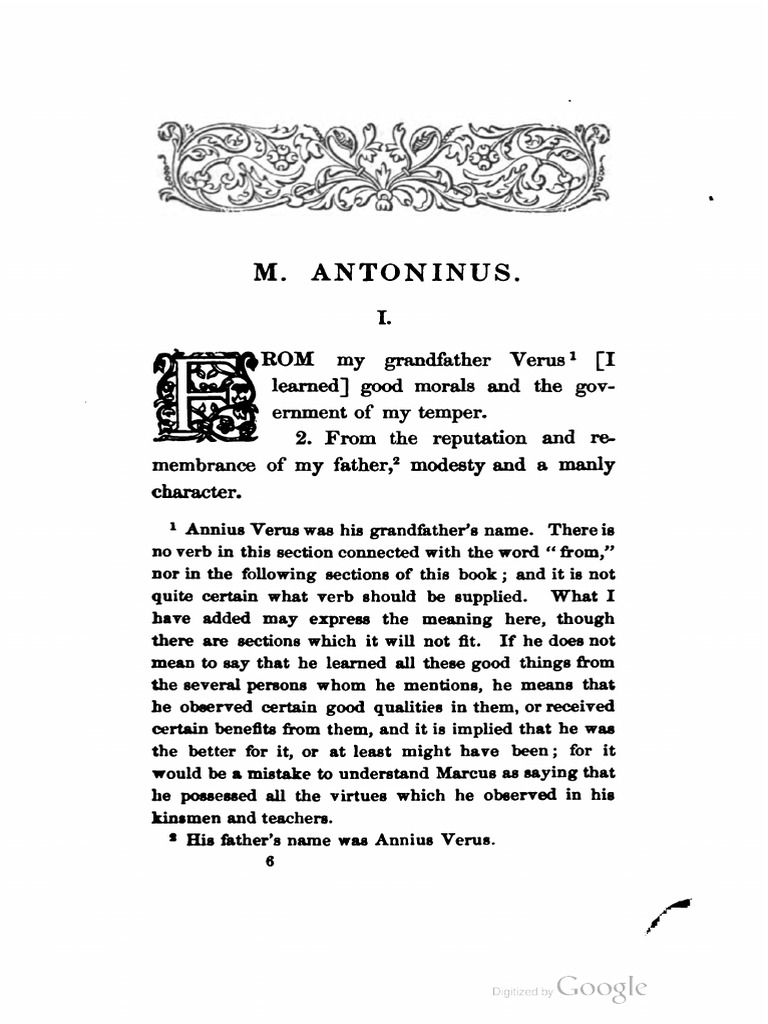 Meditations (Marcus Aurelius) | PDF