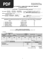 Saln Form Sample | PDF | Net Worth | Economies