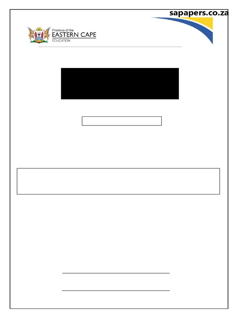 Phys Sciences p1 Gr12 Memo Nov 2022 - Afr+english | PDF