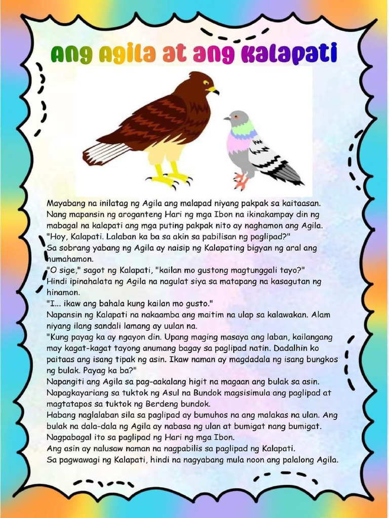 Reading Materials Tagalog | PDF