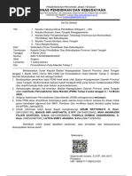 Surat Pemutakhiran Data Simasten | PDF