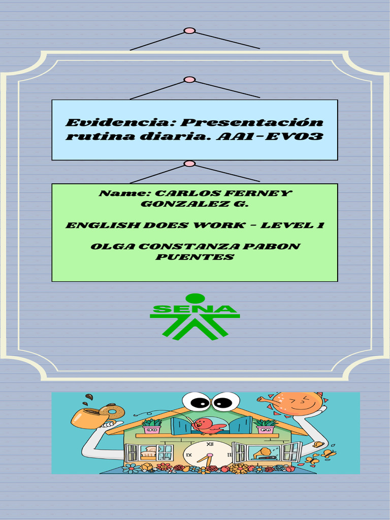 Presentación Rutina Diaria. AA1-EV03 | PDF