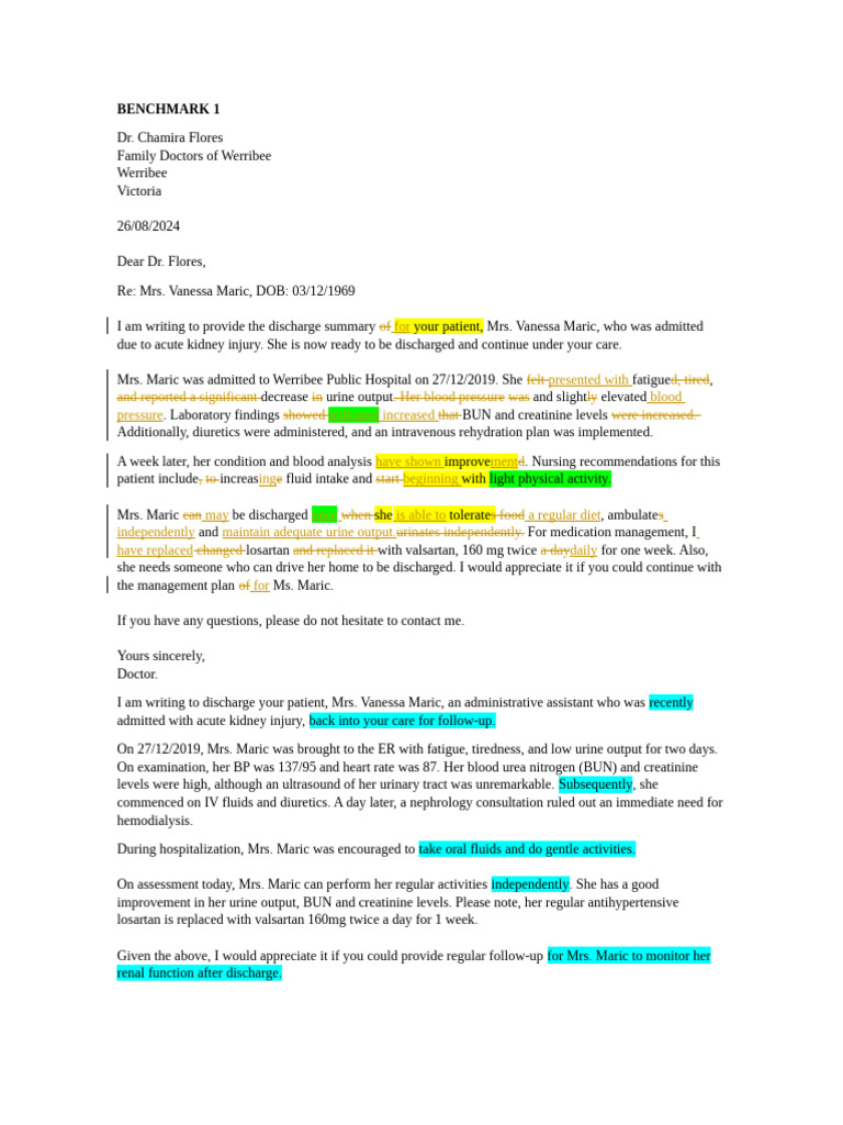 Benchmark Letters | PDF | Cardiology | Heart Failure