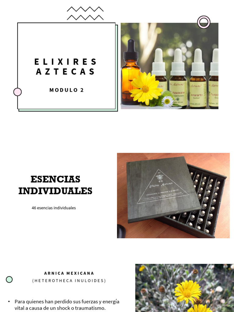 Elixires Aztecas: Esencias Curativas | PDF | Las emociones | Mente