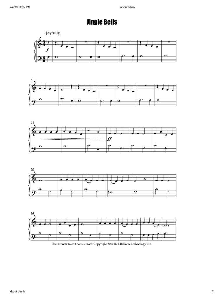 Jingle Bells | PDF
