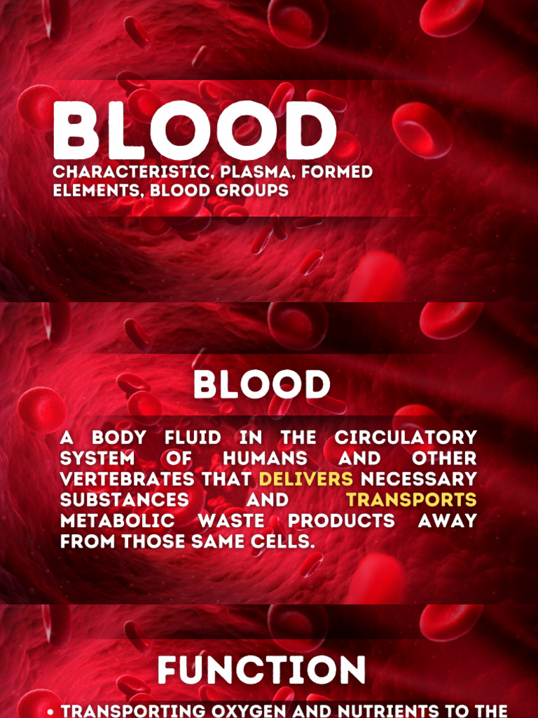 Blood Humbio | PDF