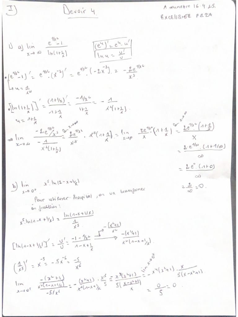 Devoir 4 Mat 900 | PDF