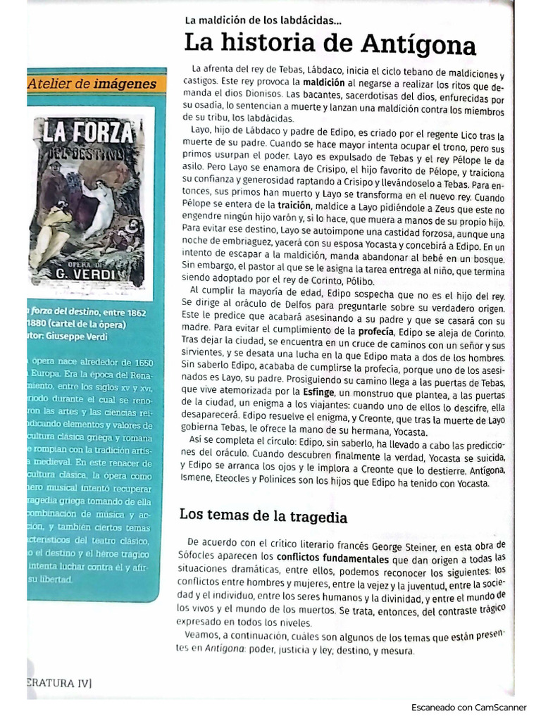 Material de Lectura Ant-Gona Teoria | PDF