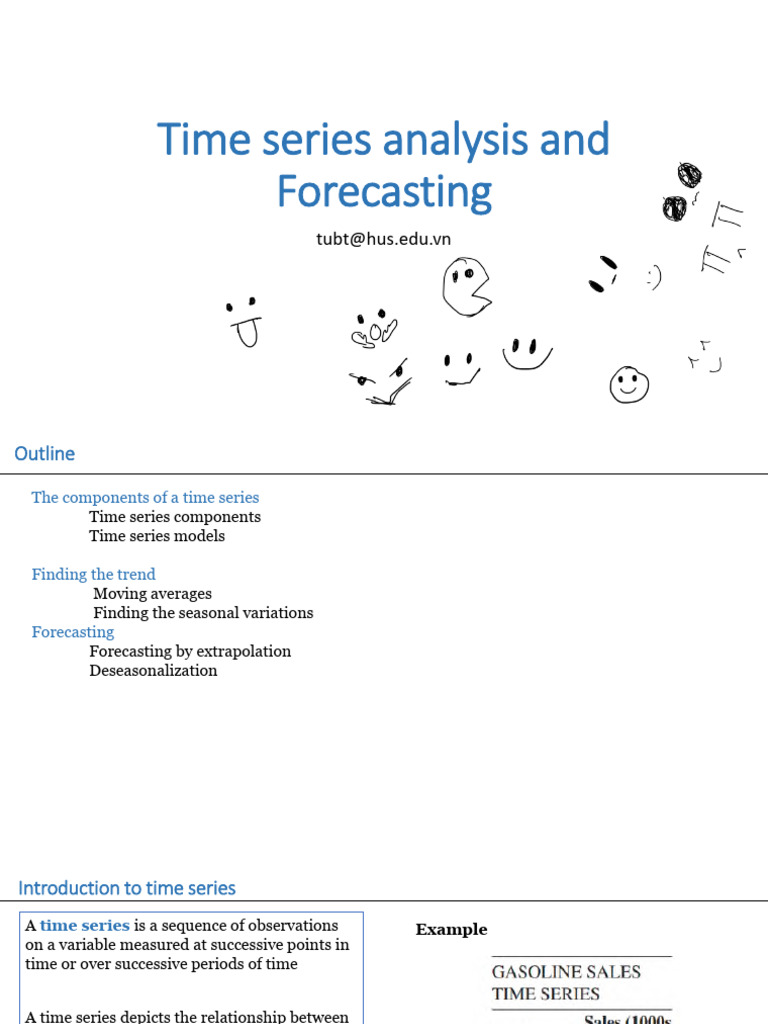 Time Series Analysis and Forecasting Guide | PDF | Seasonality ...
