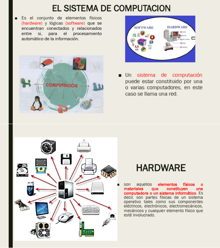 El Sistema de Computacion | PDF