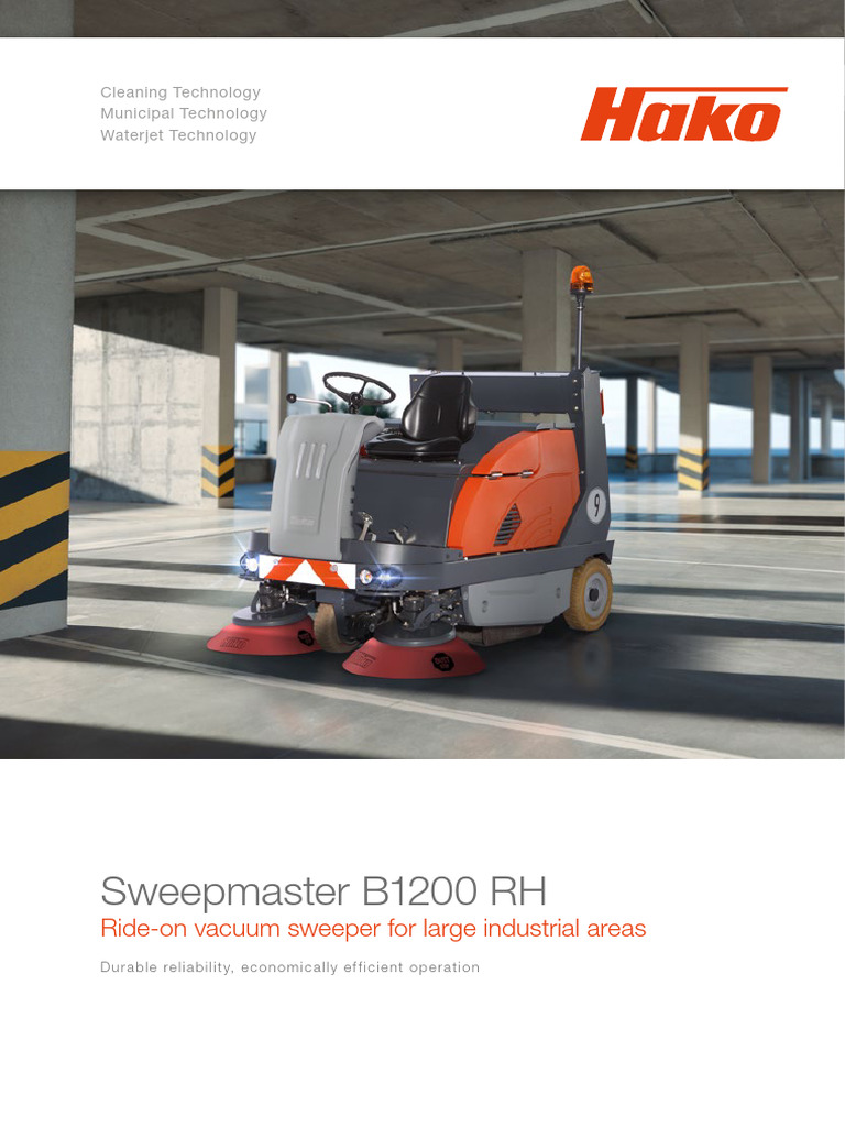 Sweepmaster B1200 RH Overview | PDF | Diesel Engine