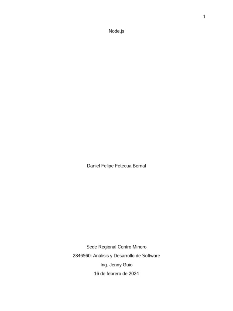 Ejercicio Node | PDF | Enrutador (Computación) | Servidor web