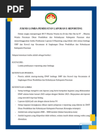 Laporan Kegiatan E-Reporting DWP 2024 | PDF