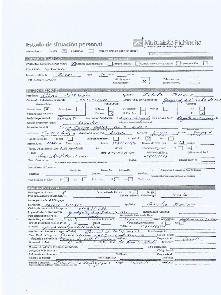 Mutualista Pichincha | PDF