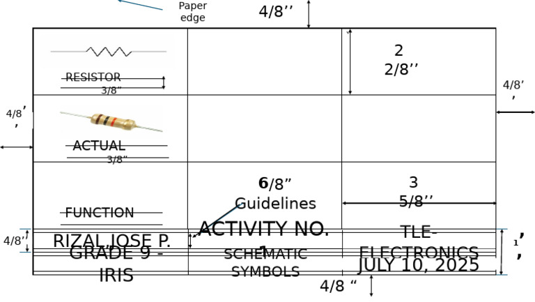 Schematic Symbols for Electronics TLE | PDF
