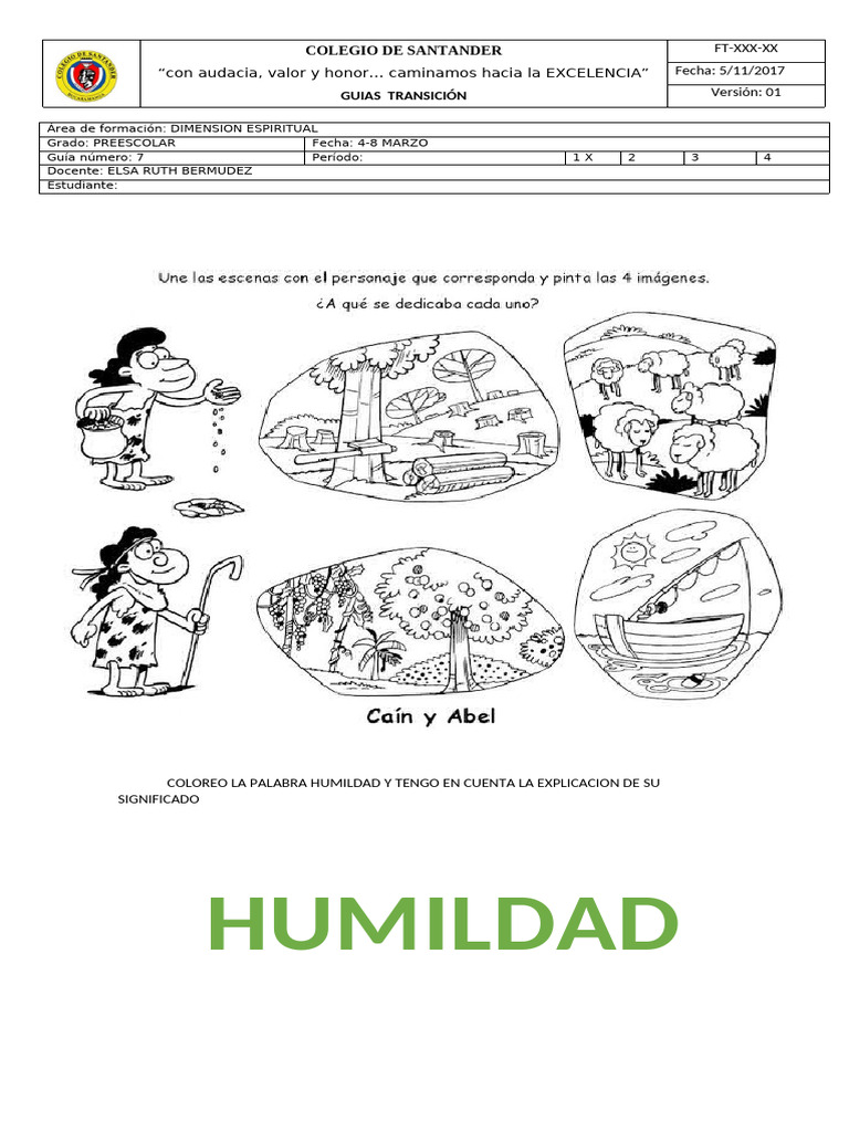 Ficha 7 Religion | PDF