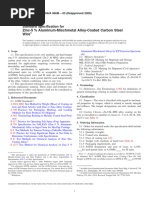 Astm A641 | PDF | Specification (Technical Standard) | Weight