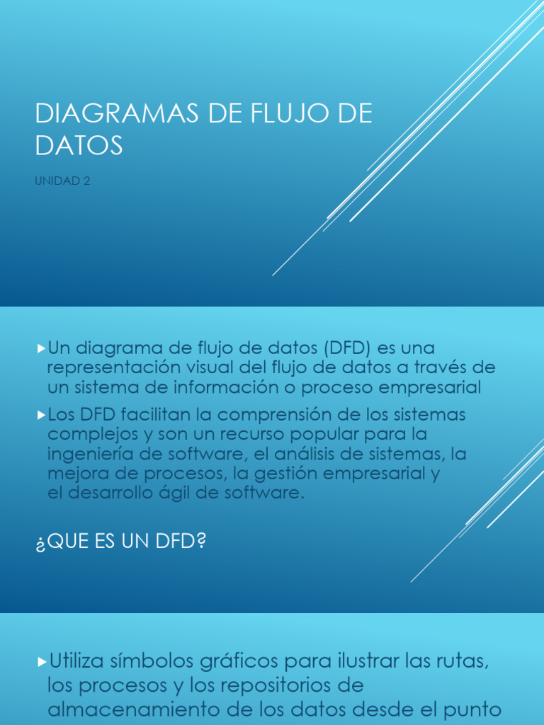 Importancia de los Diagramas de Flujo de Datos | PDF | Ingeniería de ...