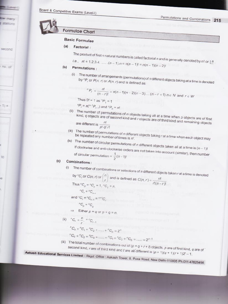 Formula Chart | PDF