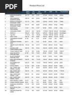 Awpl Product New Price List | PDF | Drink | Foods