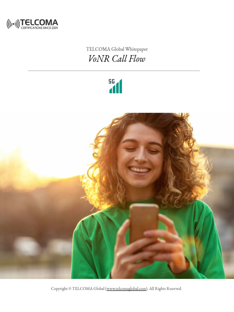VoNR Call Flow in 5G Networks | PDF | Ip Multimedia Subsystem | Quality ...