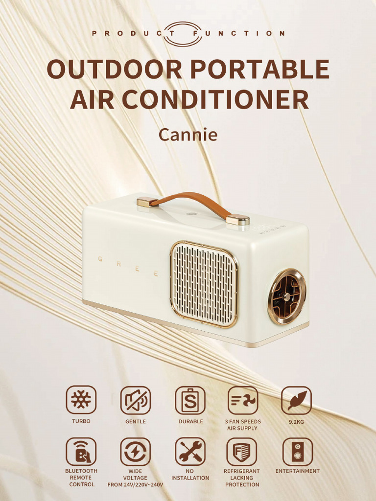 CANNIE-Outdoor Portable AC | PDF